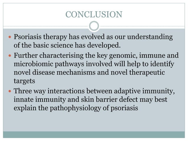 PATHOGENESIS OF PSORIASIS.pptx | Skin and Dermatology | Diseases and Conditions