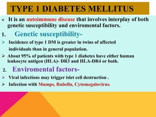 PATHOGENESIS OF TYPE 1 DIABETES MELLITUS.pptx