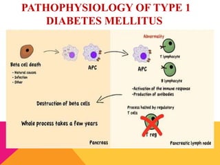PATHOGENESIS OF TYPE 1 DIABETES MELLITUS.pptx