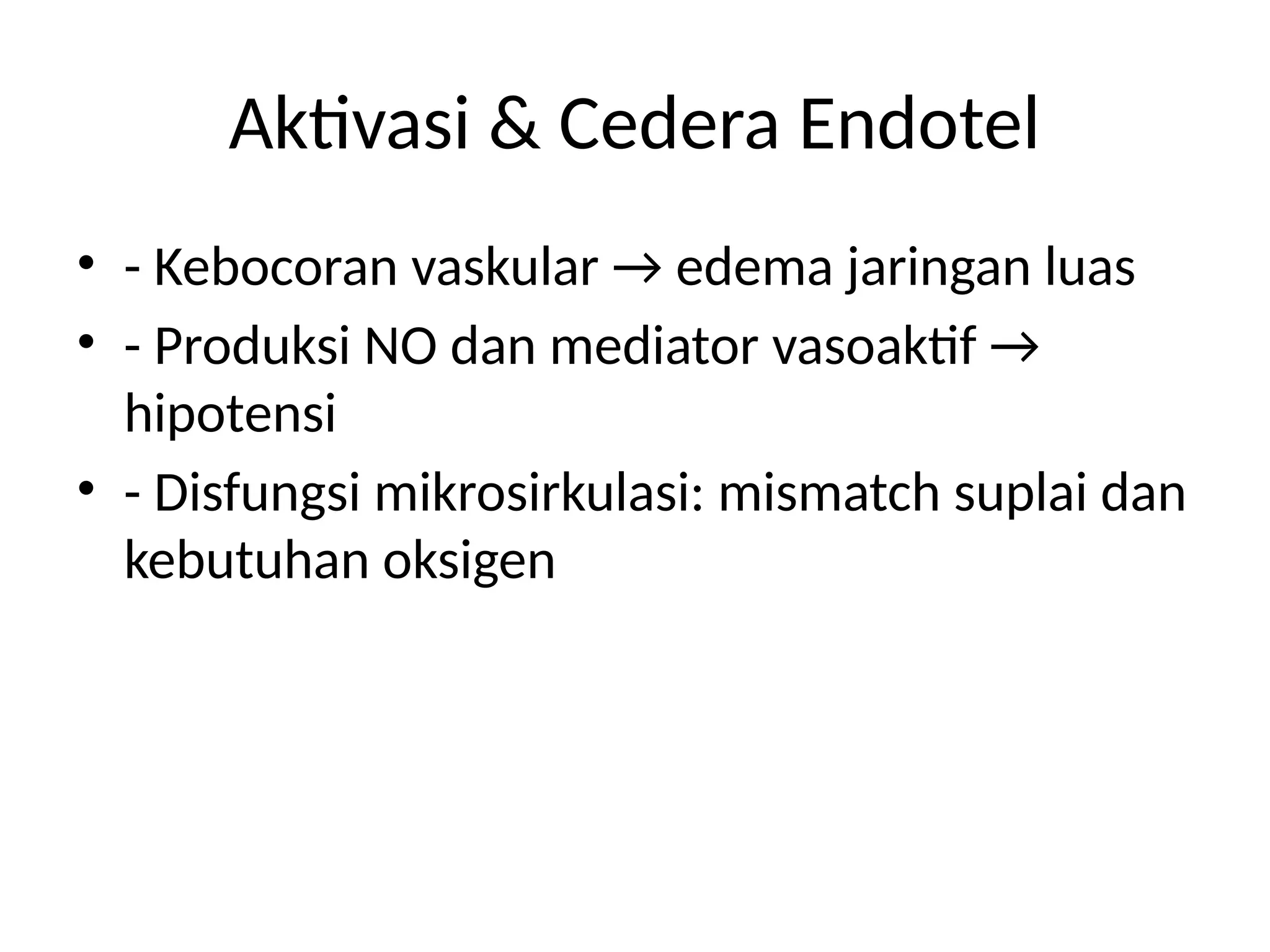 Pathogenesis dari Syok Sepsis (Septic Shock Pathogenesis) | PPTX