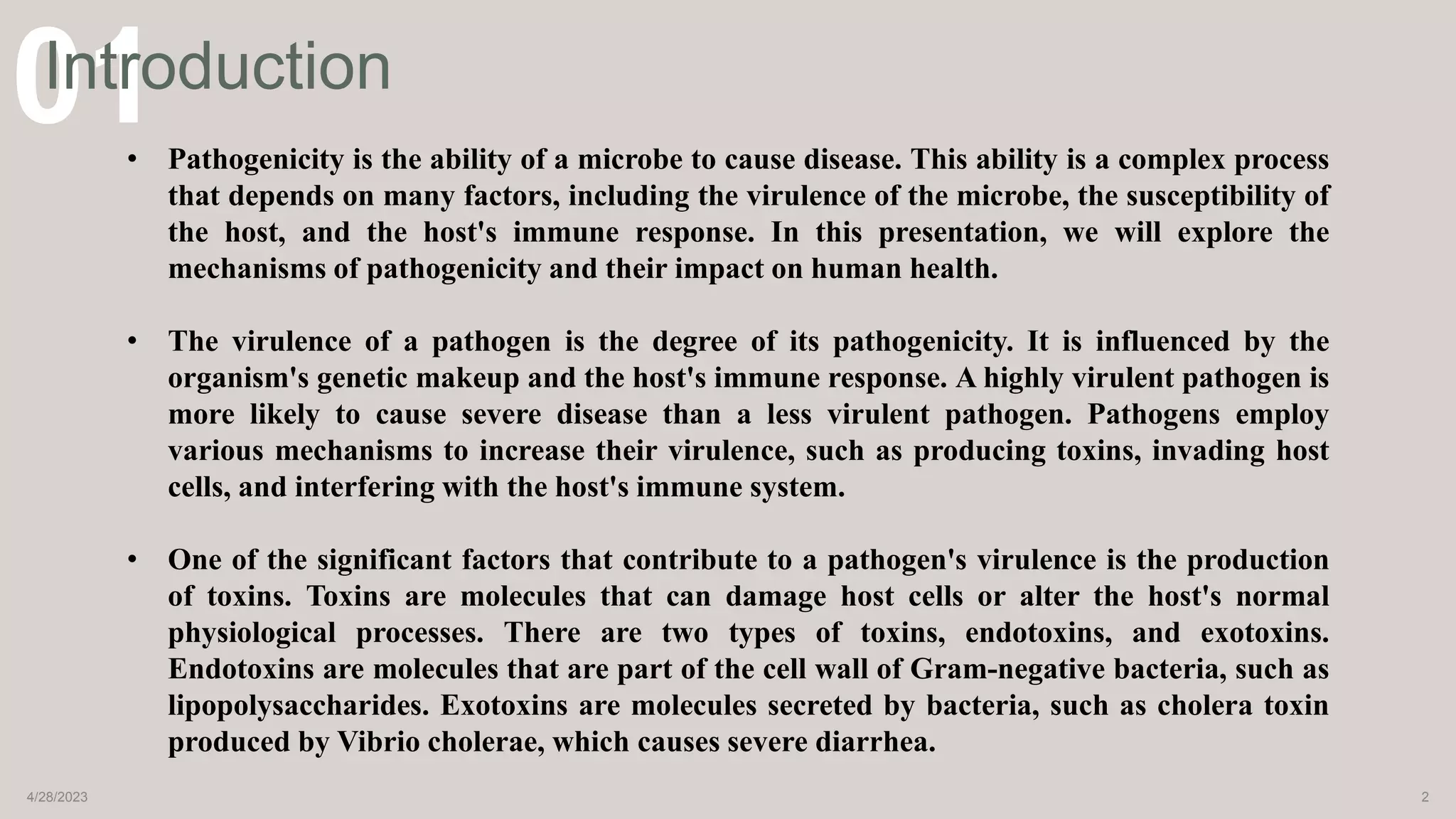 PATHOGENICITY by Mathan.S, 1st M.Sc Microbiology, Sri Paramakalyani ...