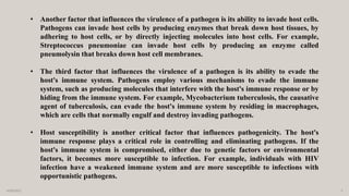PATHOGENICITY by Mathan.S, 1st M.Sc Microbiology, Sri Paramakalyani College | PPTX