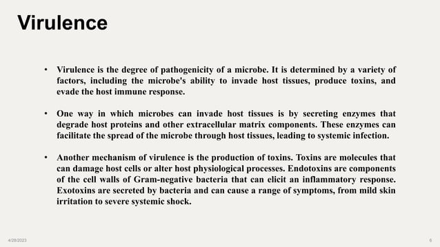 PATHOGENICITY by Mathan.S, 1st M.Sc Microbiology, Sri Paramakalyani College | PPTX | Infectious ...