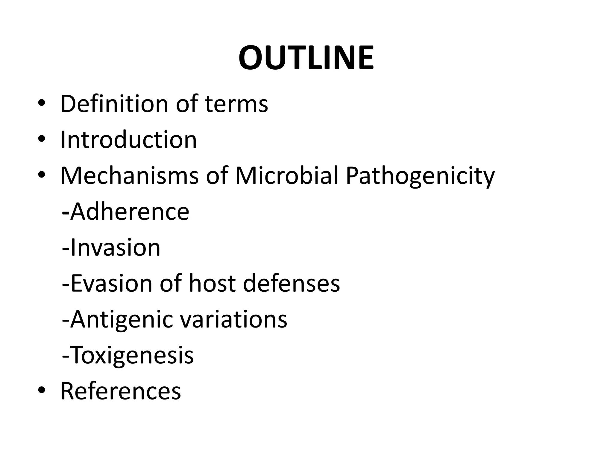 Pathogenic mechanisms of microbes of medical importance | PPTX