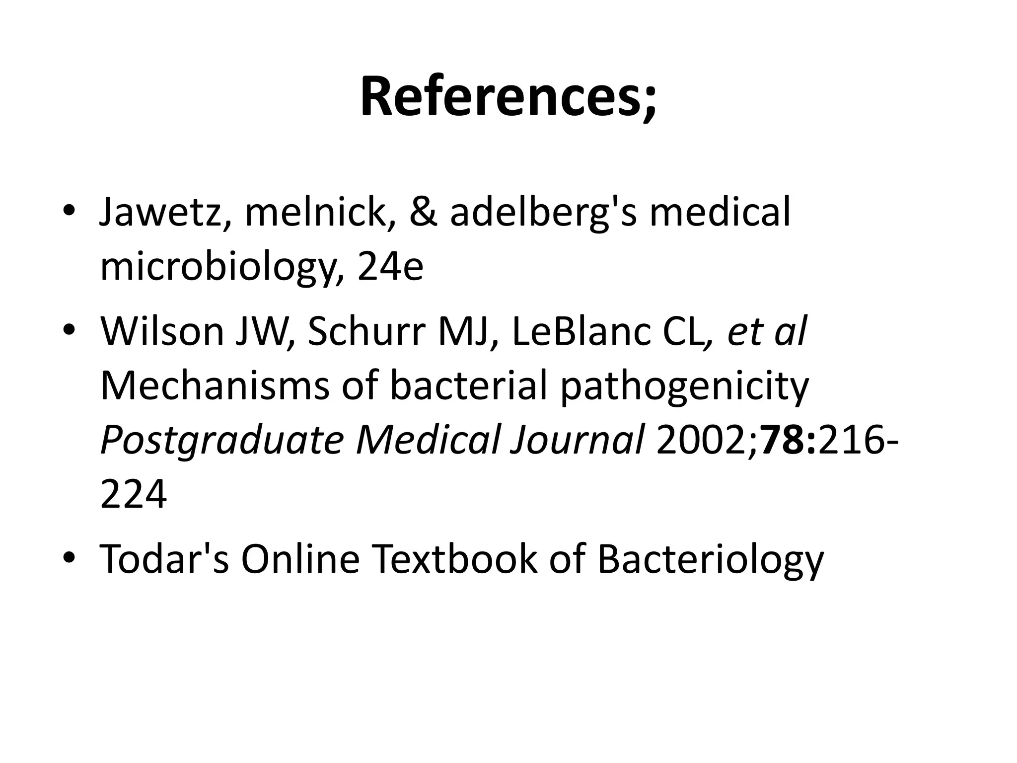 Pathogenic mechanisms of microbes of medical importance | PPTX