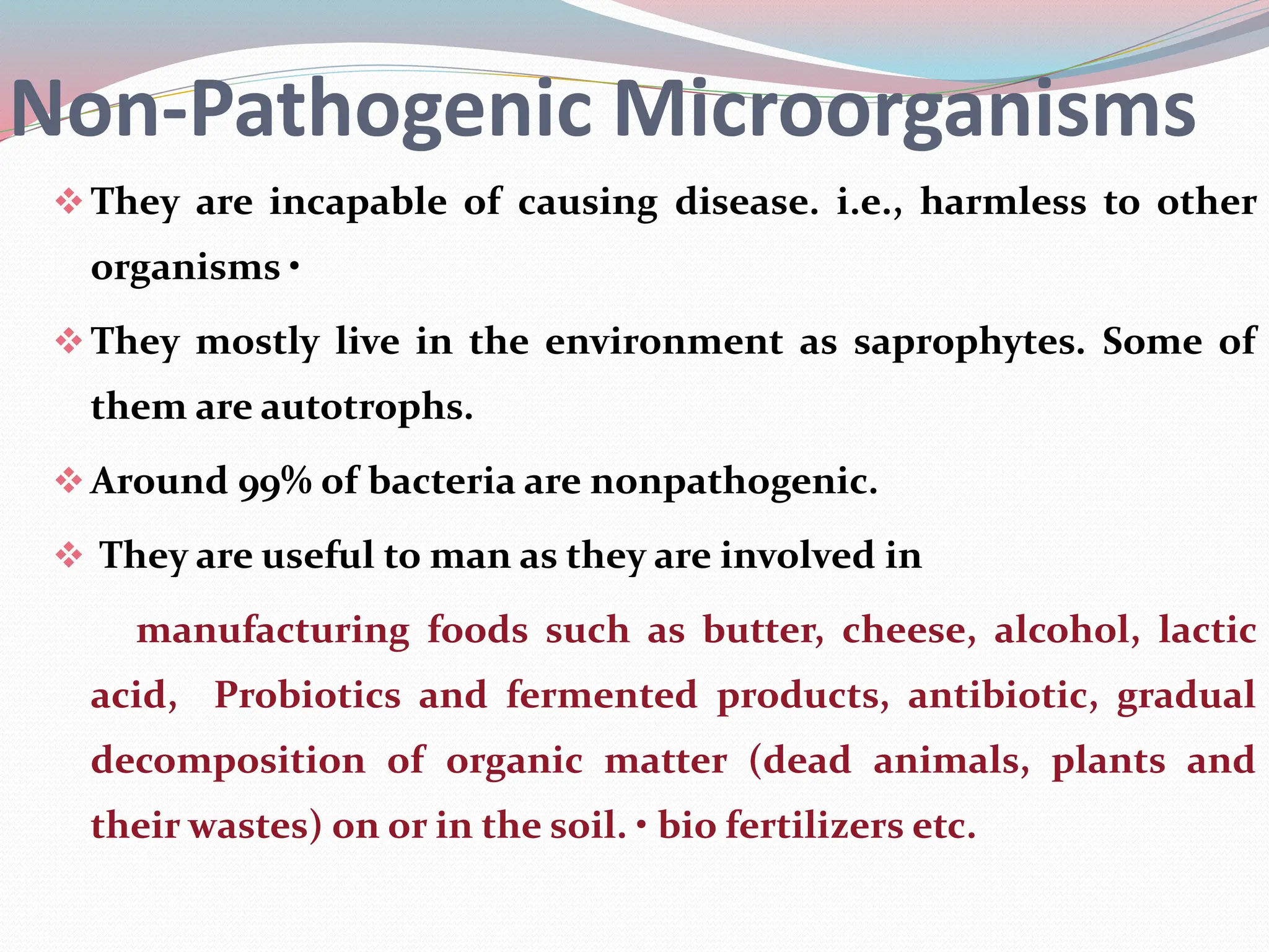 Pathogenic & Non pathogenic organisms.pptx