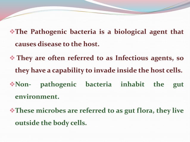 Pathogenic & Non pathogenic organisms.pptx | Infectious Diseases ...