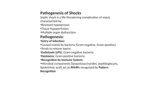 Pathogenic of shock.pptx The pathophysiology of shock explained with ...