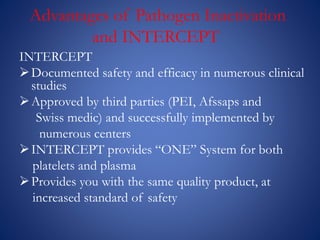 Pathogen inactivation by amotosalan | PPT