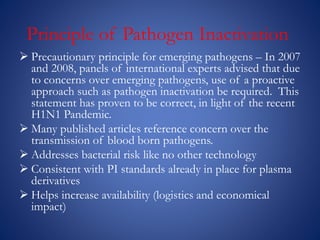 Pathogen inactivation by amotosalan | PPT