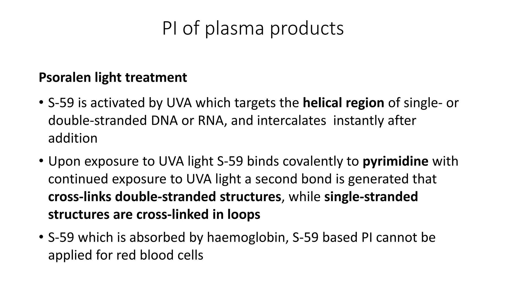 Pathogen inactivation methods | PPTX