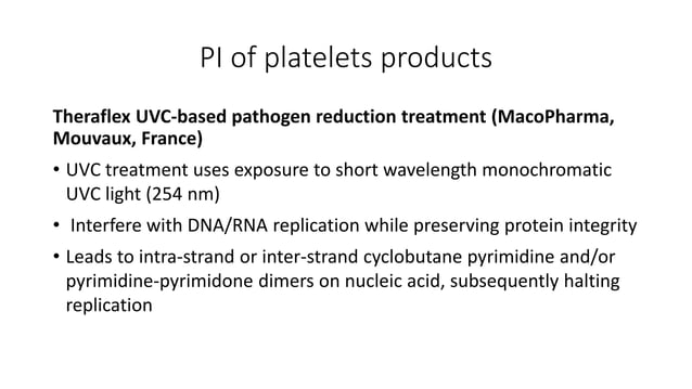 Pathogen inactivation methods | PPTX