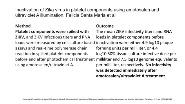 Pathogen inactivation methods | PPTX