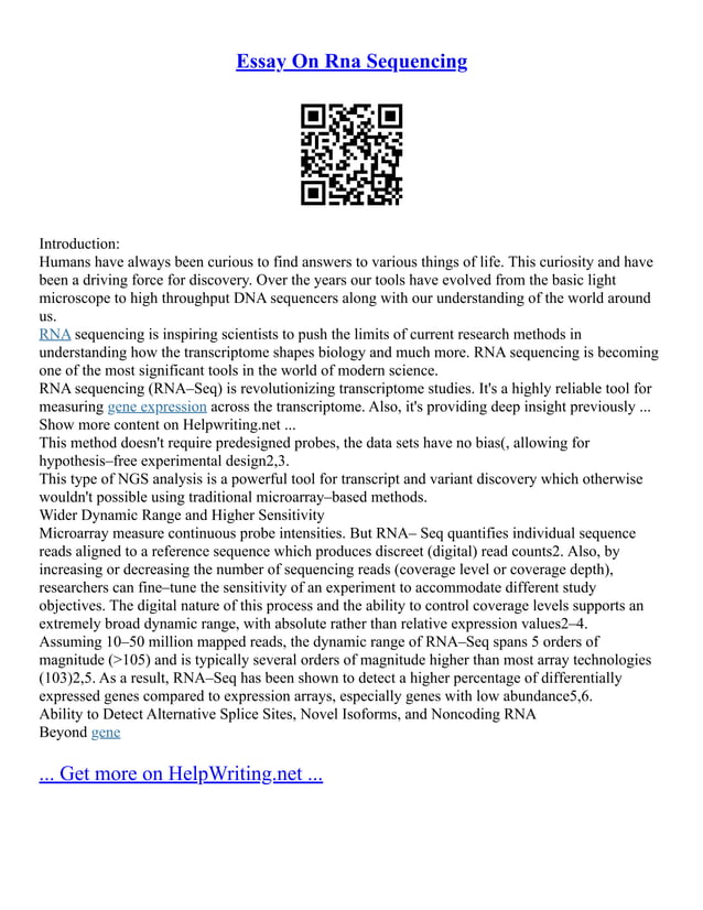 Pathogen Invasion Influence On RNA | PDF