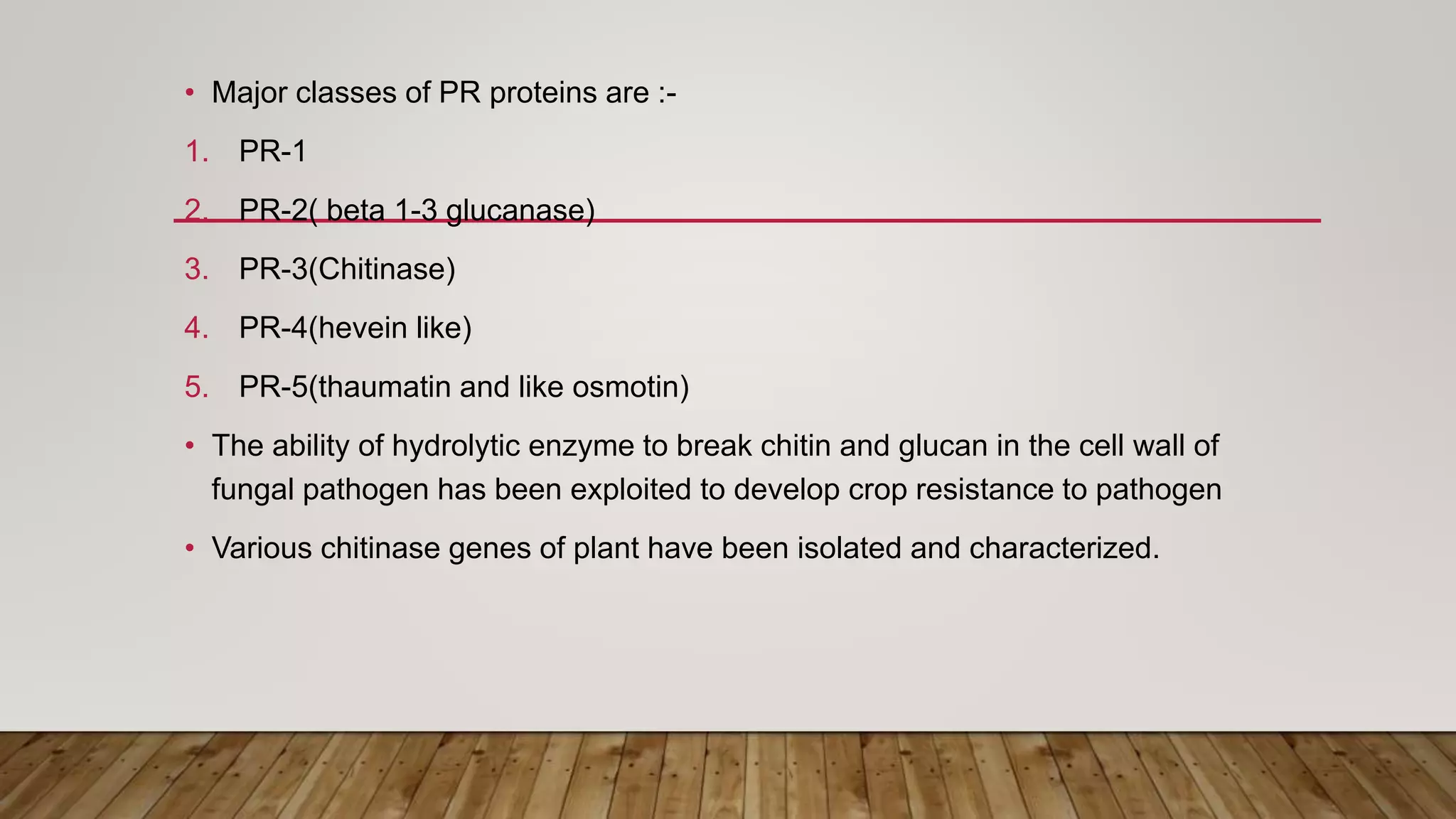 Pathogen related proteins (Biotechnology) | PPTX