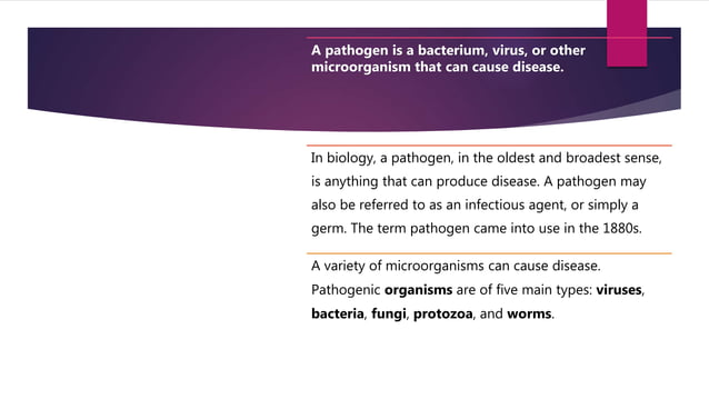 Pathogens | PPT