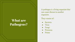 Pathogens: The micro menace (Types of pathogens) | PDF