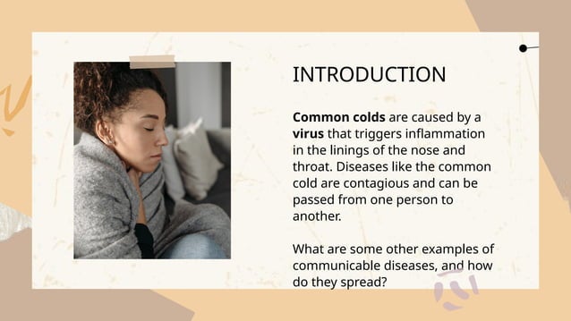 Pathogens and Communicable Diseases Education Presentation in Light ...