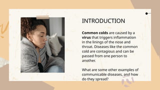 Pathogens and Communicable Diseases Education Presentation in Light ...