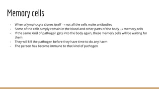 Pathogens and immune system | PPT