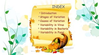 Pathogen variability,concept and mechanism | PPTX