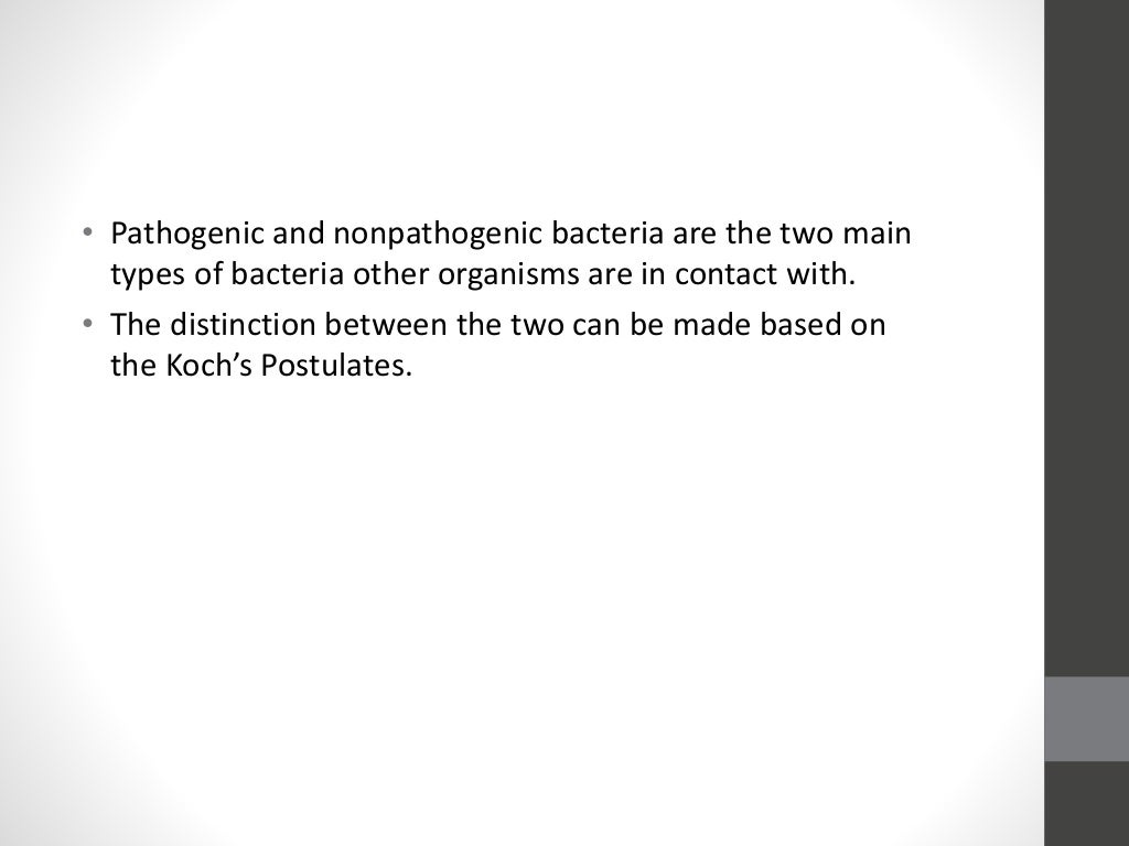 Classification of pathogenic and non pathogenic microorganisms-medic…