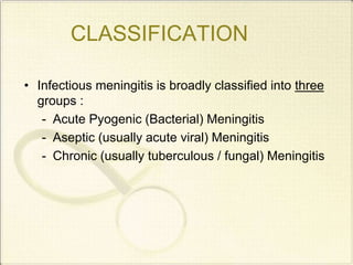 meningitis | PPTX