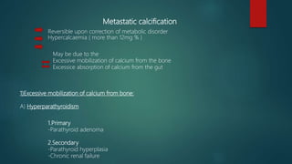Pathological Calcification | PPTX