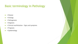 Pathological anatomy intro | PPTX