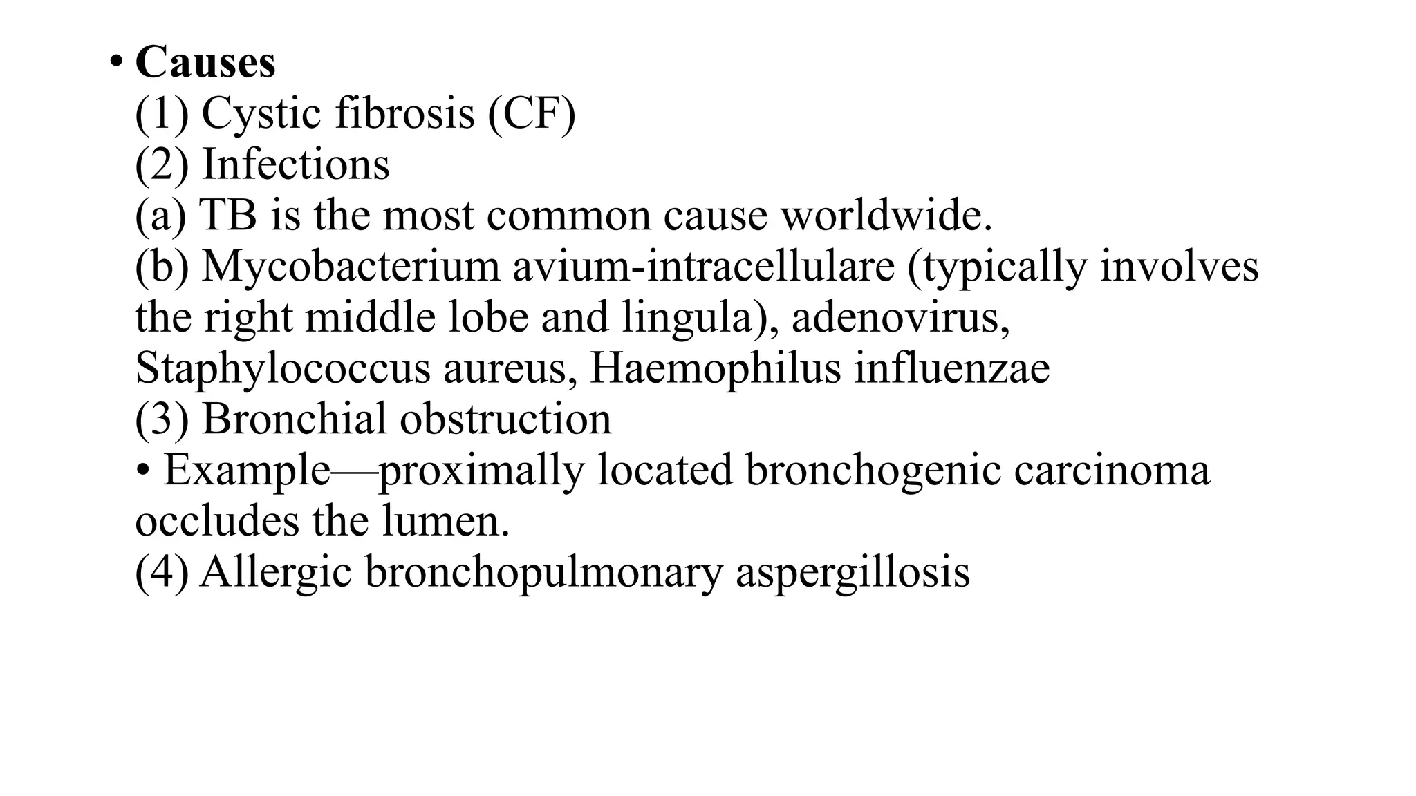 Pathological anatomy of chronic bronchitis, bronchiectasis..pptx