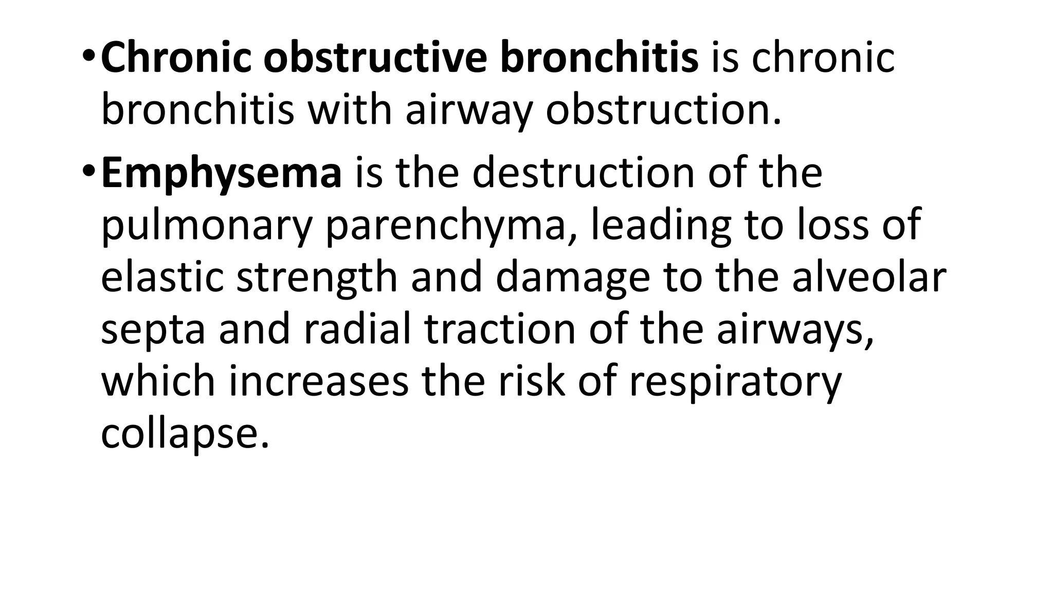 Pathological anatomy of chronic bronchitis, bronchiectasis..pptx