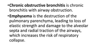 Pathological anatomy of chronic bronchitis, bronchiectasis..pptx