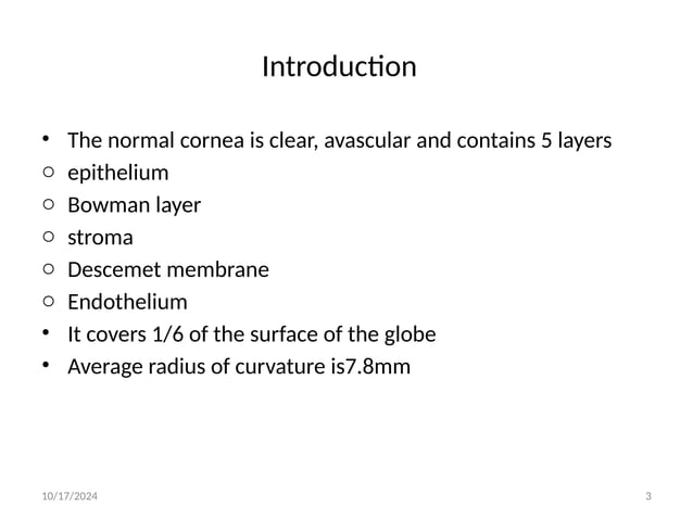 Pathological changes of the cornea,.pptx, congenital cornea defects | PPT