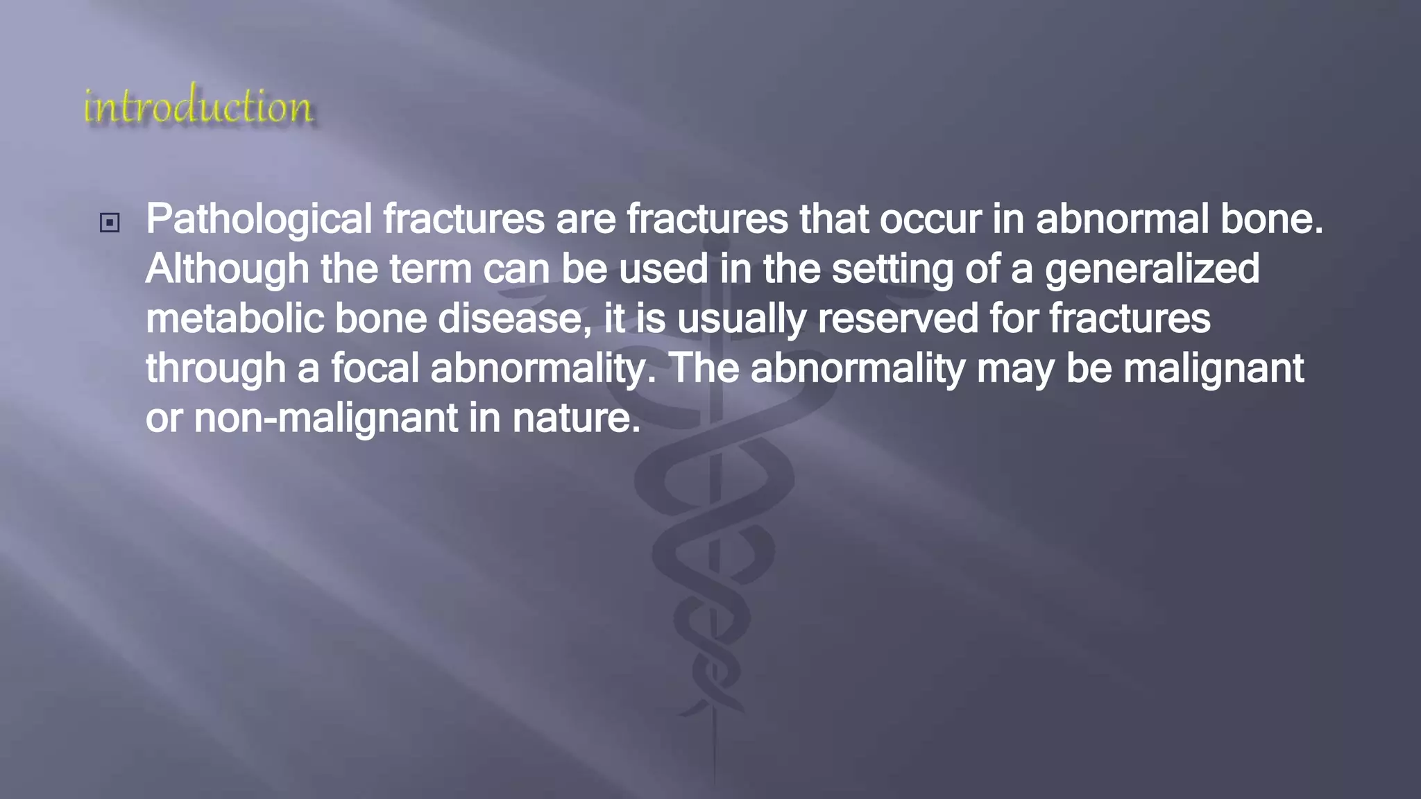 Pathological fractures managment | PPTX
