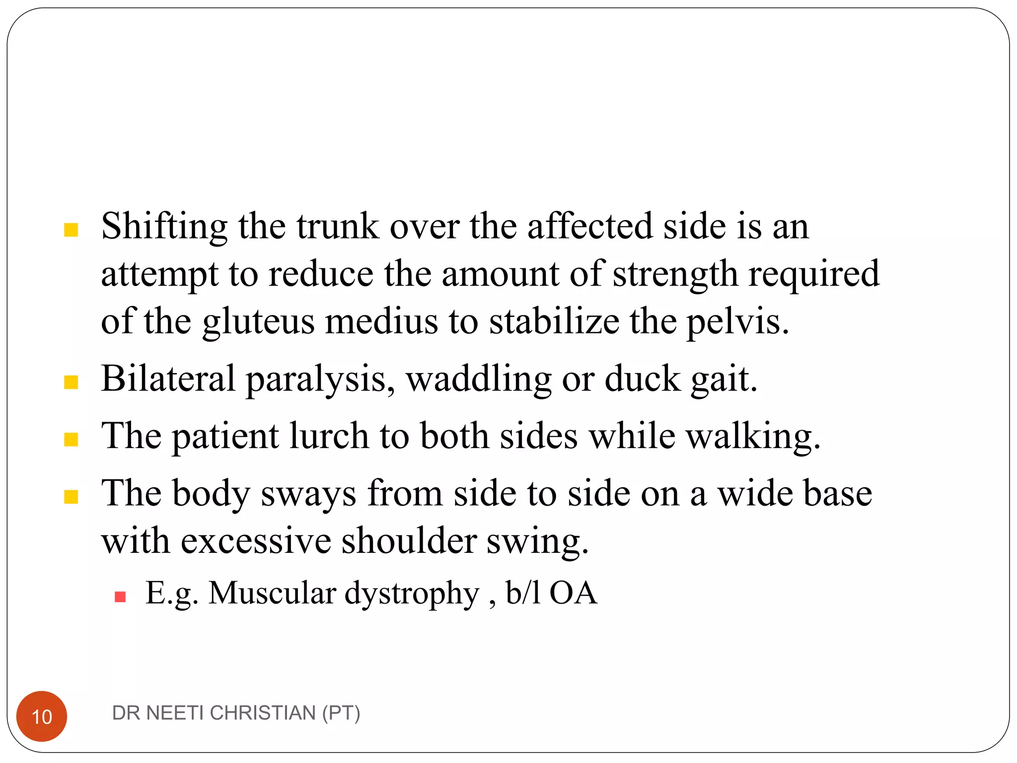 Pathological gait | PPTX