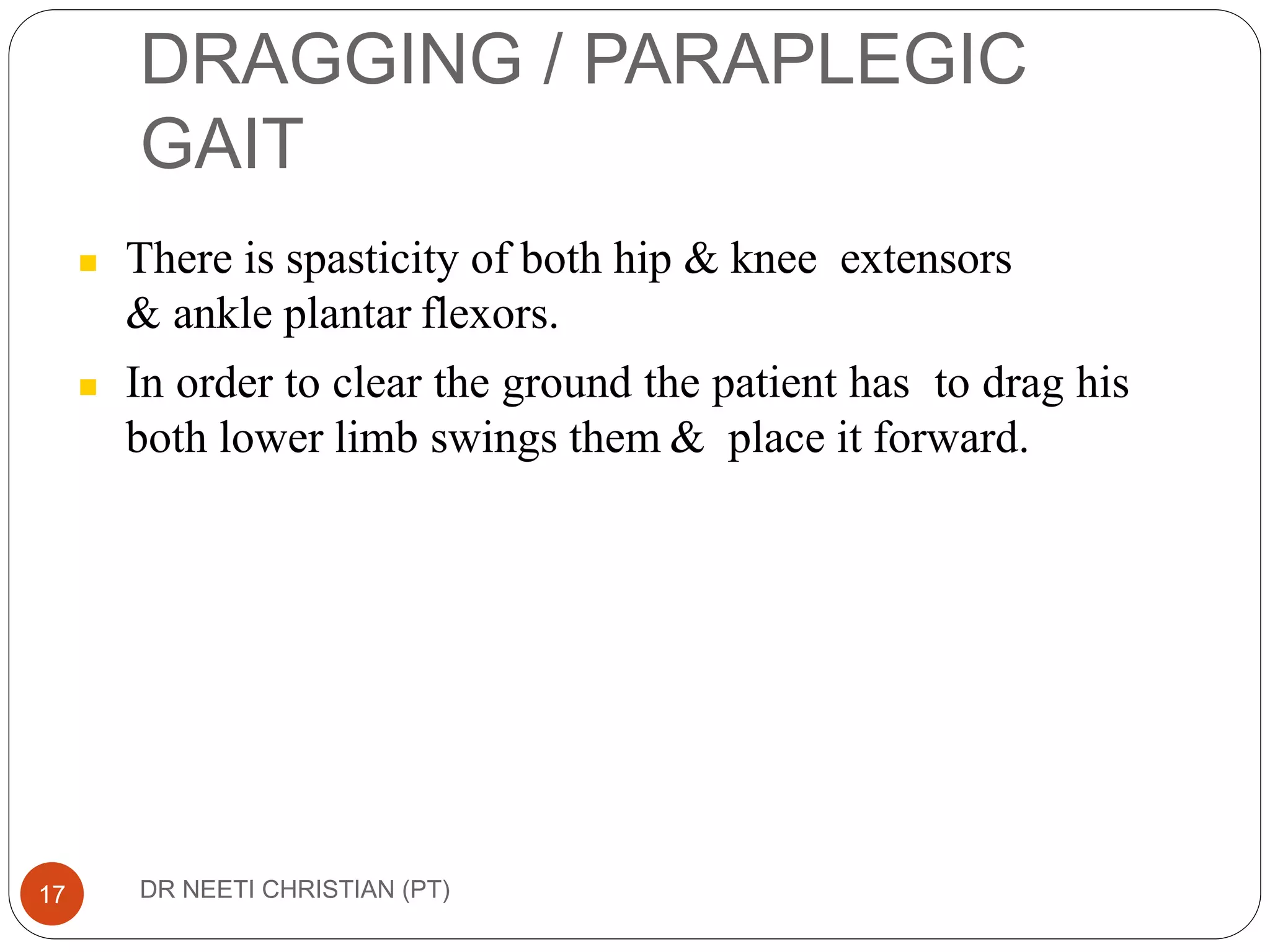 Pathological gait | PPTX