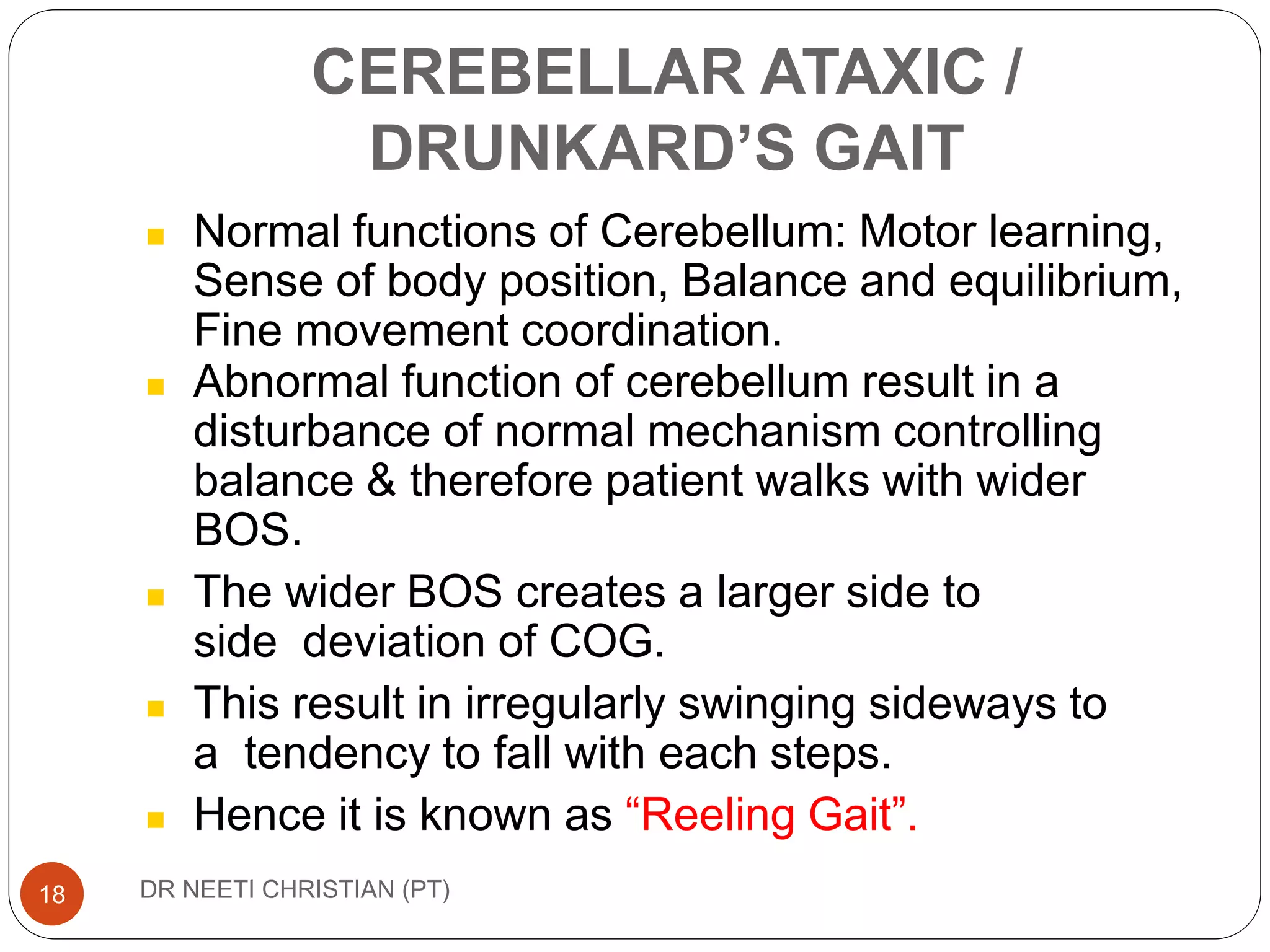 Pathological gait | PPTX