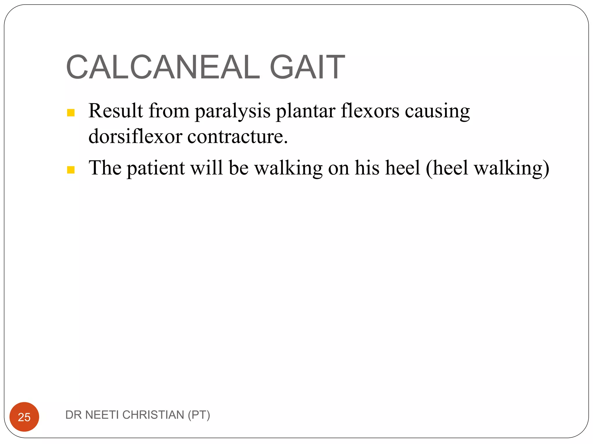 Pathological gait | PPTX