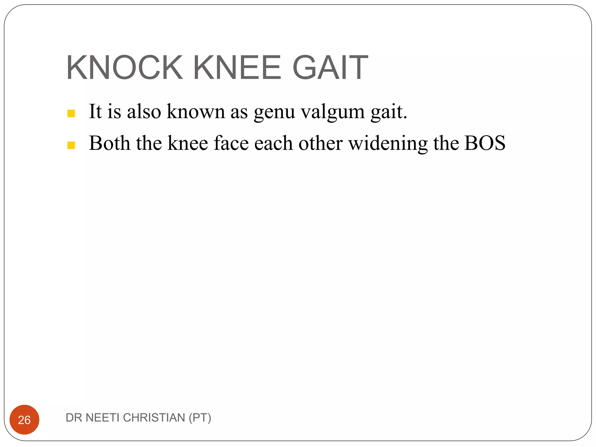 Pathological gait | PPTX