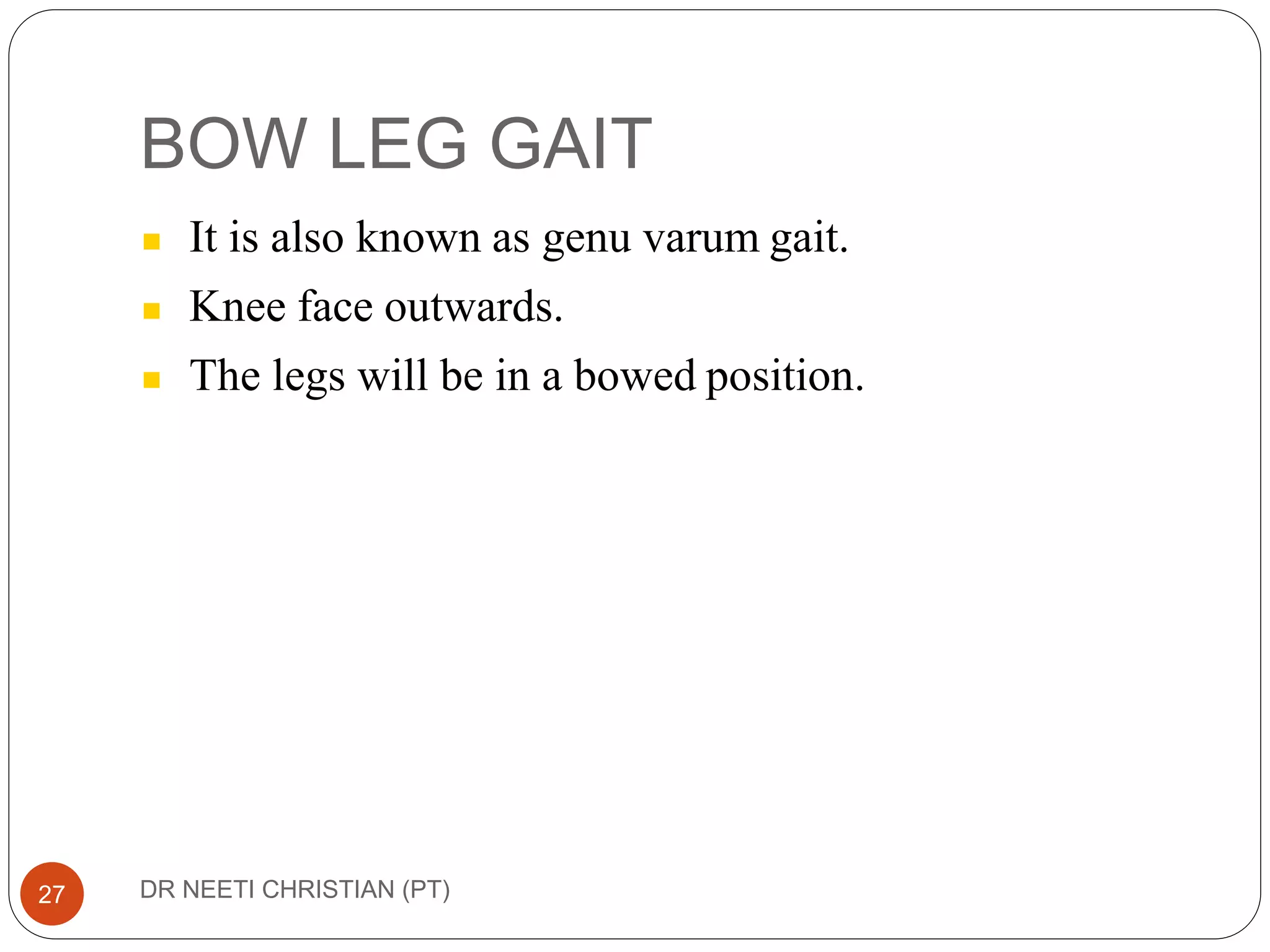 Pathological gait | PPTX