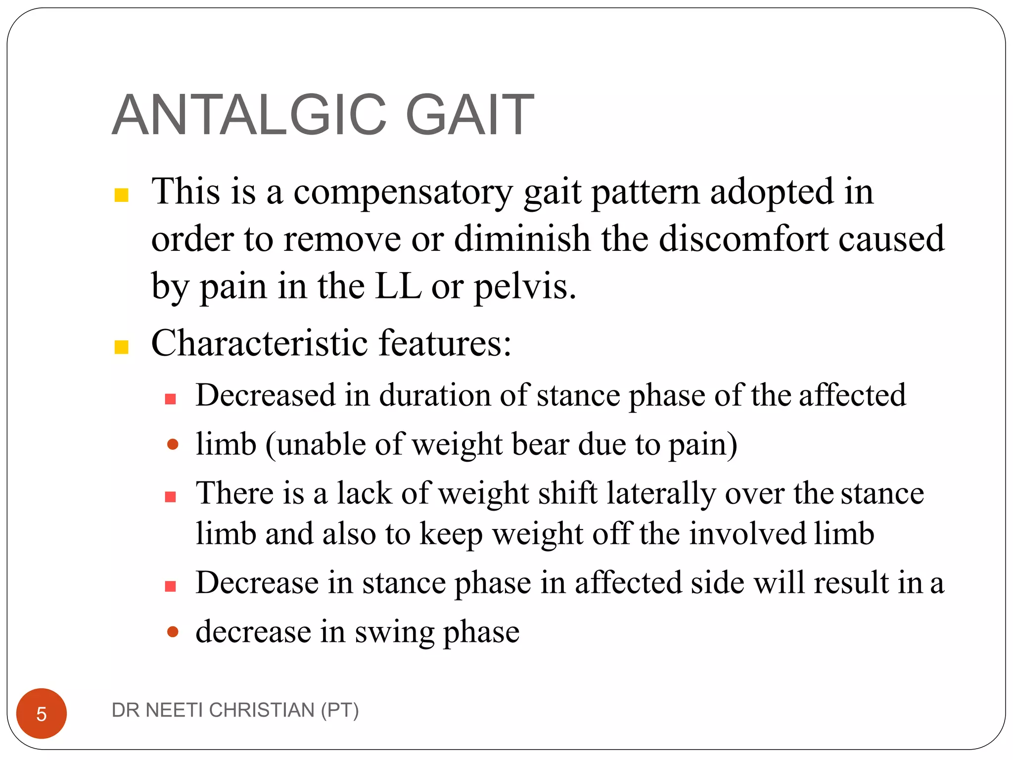 Pathological gait | PPTX