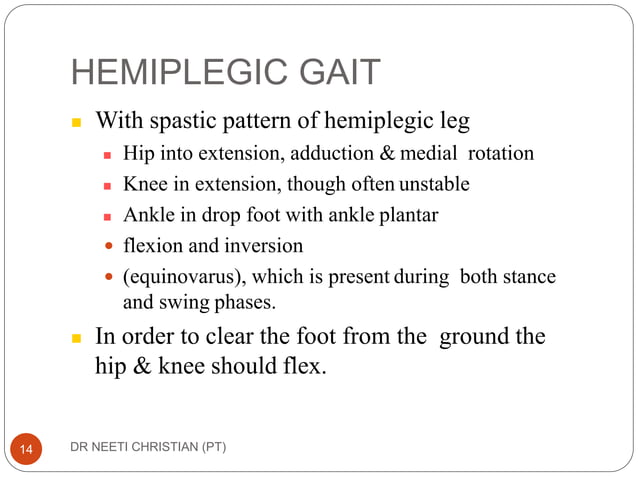 Pathological gait | PPTX