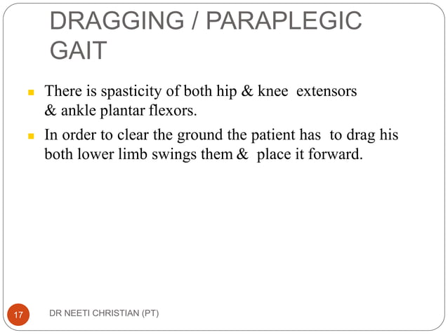 Pathological gait | PPTX
