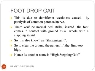 Pathological gait | PPTX
