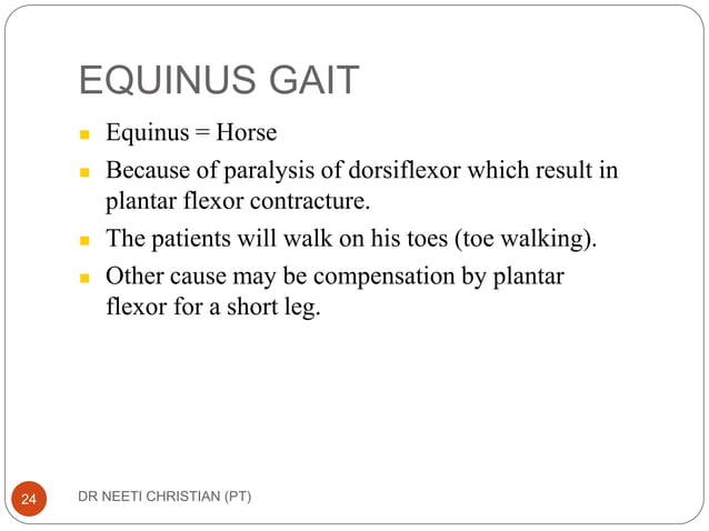 Pathological gait | PPTX