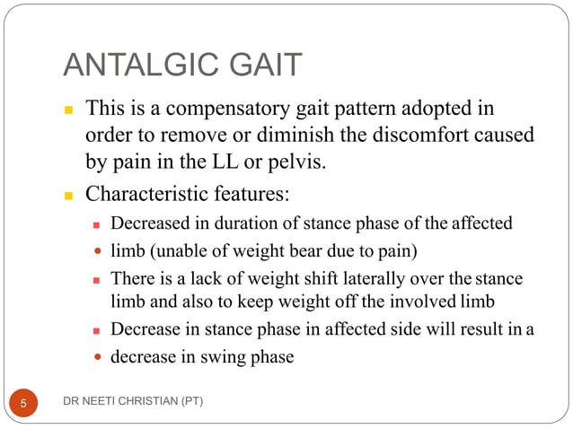 Pathological gait | PPTX