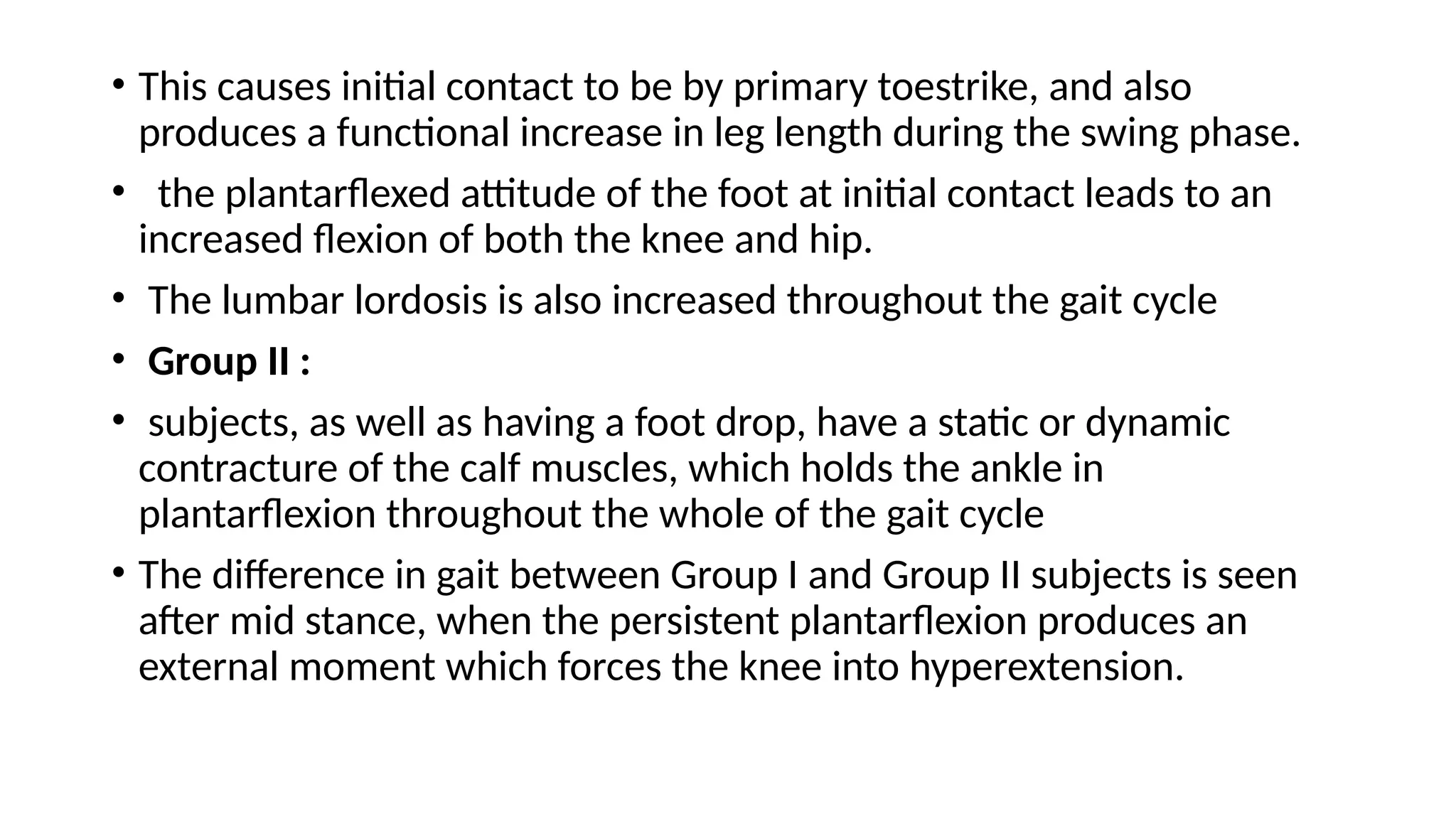 PATHOLOGICAL GAIT of different types of gaits | PPTX