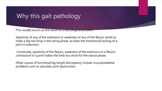 PHYSIOTHERAPY JUNOON Dr.Vinita Pathological gait series 3 | PPT