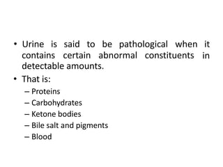 Pathological urine biochemistry mgm.pptx