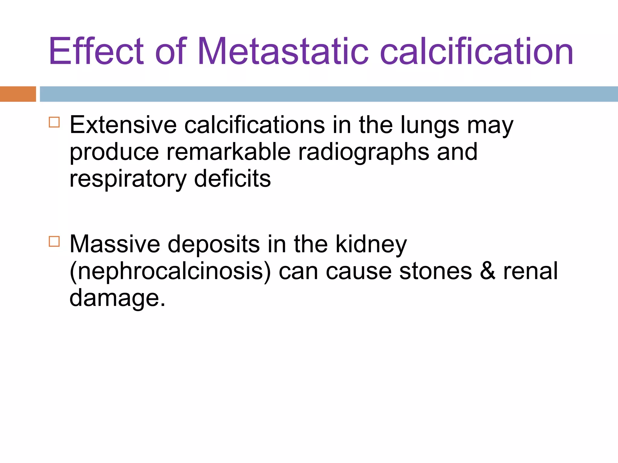 Pathologic calcification | PPT